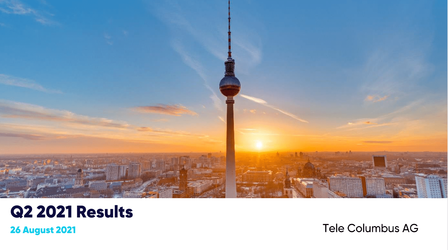 Präsentationen – Tele Columbus AG